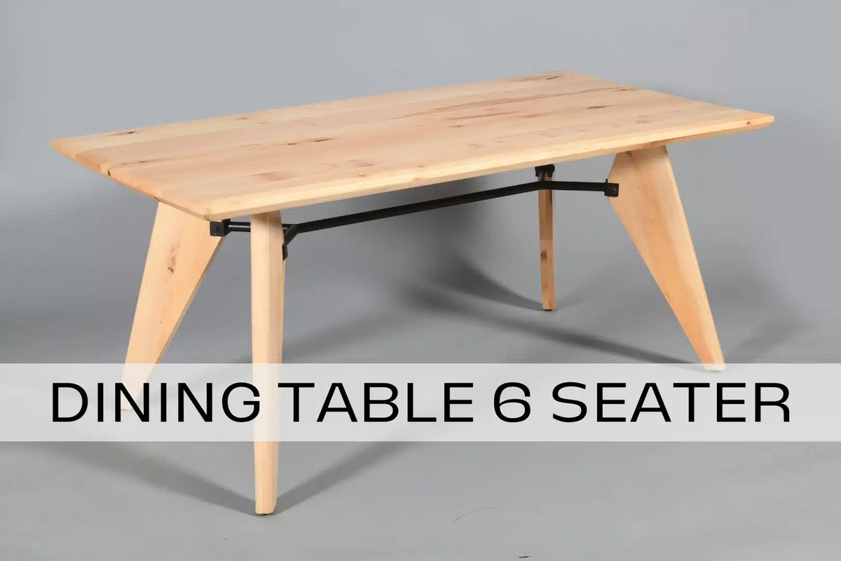 Buy Wooden 6 Seater Dining Table Online and Get Upto 55% Off Only at ...