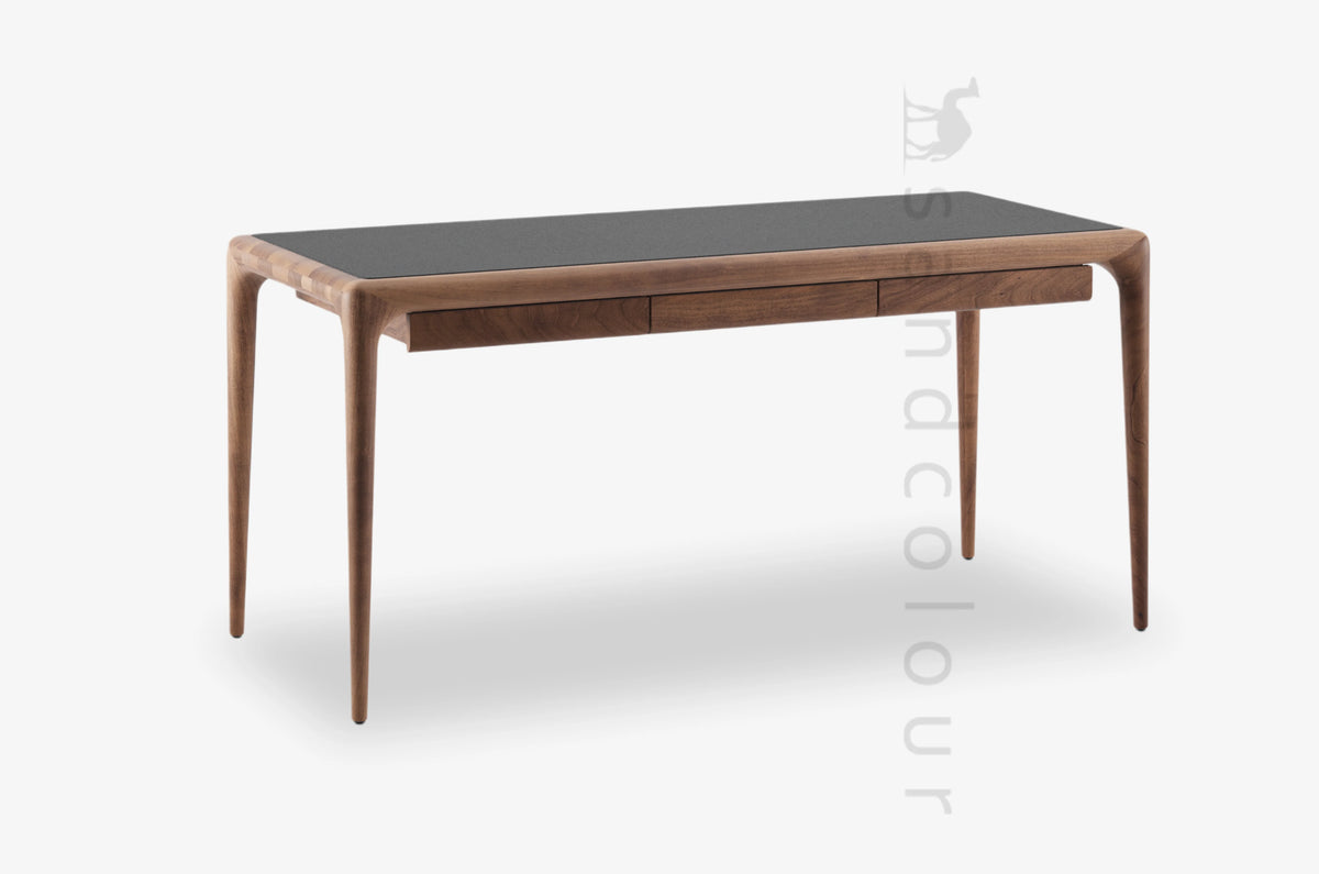 Zara Leather Desk – Leather Finish Desk
