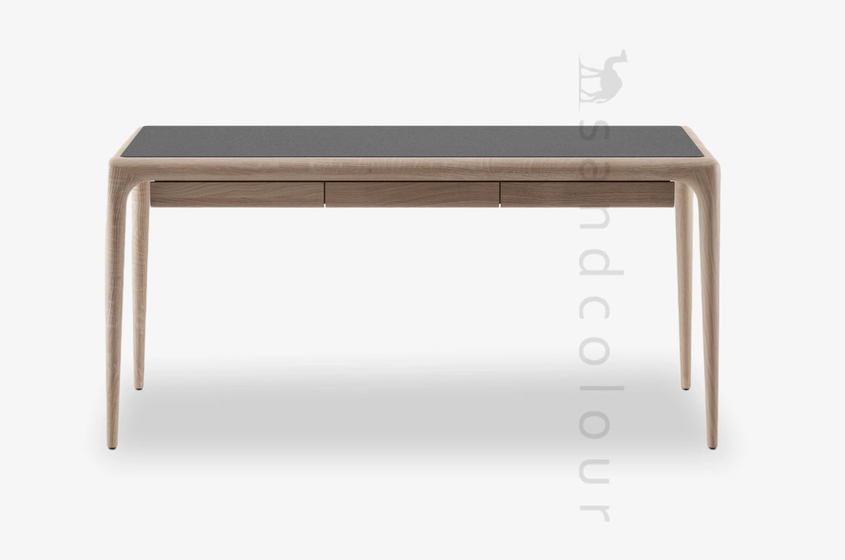 Zara Leather Desk – Leather Finish Desk