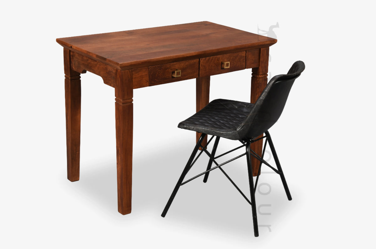 Perfect Solid Wood Study Table– Sandcolour